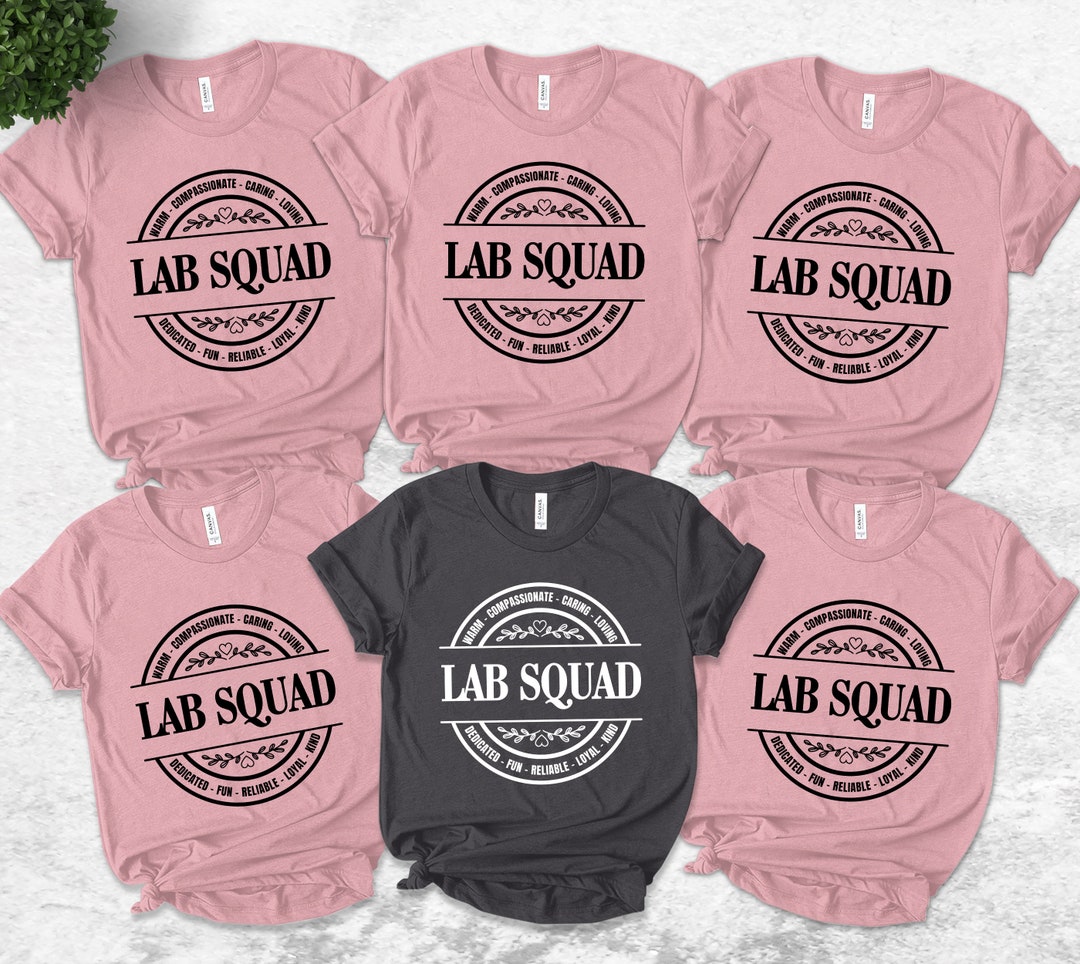 Lab Squad Funny Shirt, Lab Week 2024 Group Shirt, Lab Scientist Gift ...