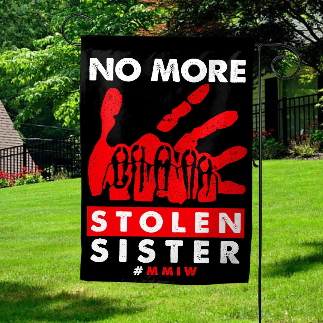 No More Stolen Sisters Flag/mmiw Flag/mmiw Awareness Flag/missing and ...