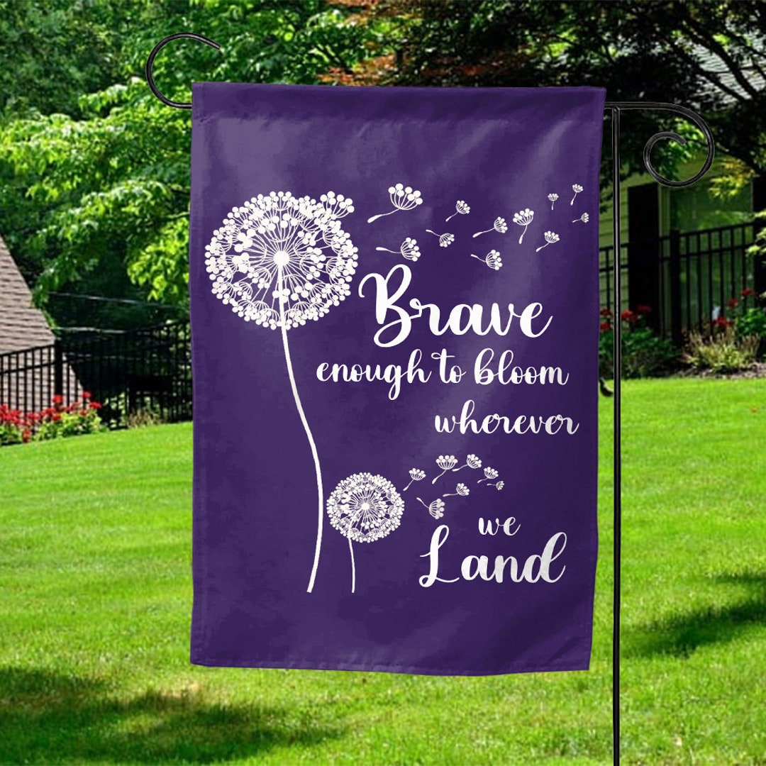Purple up Military Child Garden Flag,purple up Garden Flag,purple up ...