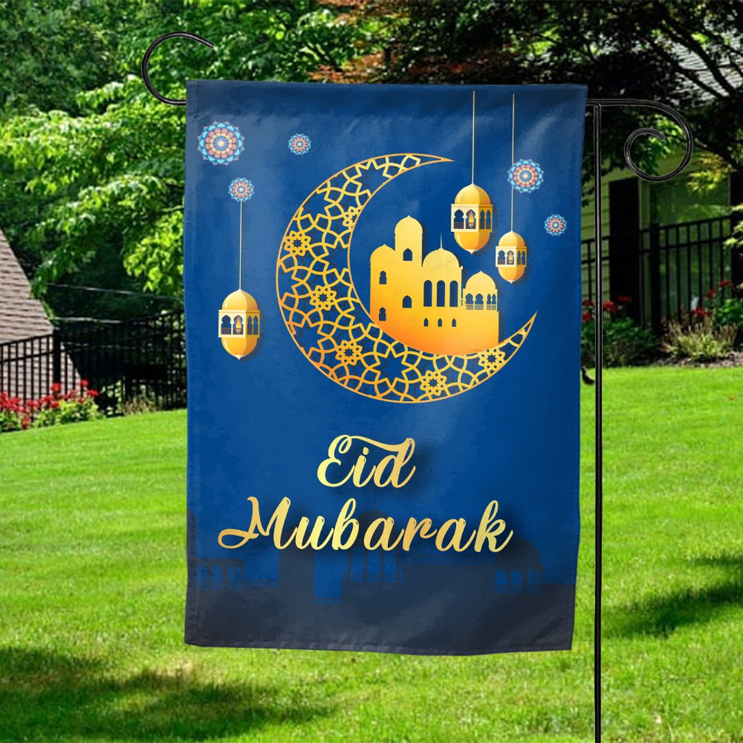 Eid Mubarak 2024 Garden Flag/eid Mubarak Garden Flag/outdoor Decorative ...