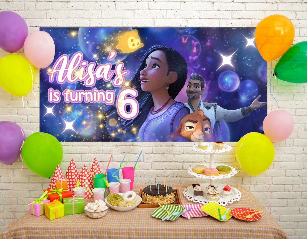 Wish Backdrop the Power of Wishes Banner Wish Custom Photo Backdrop ...