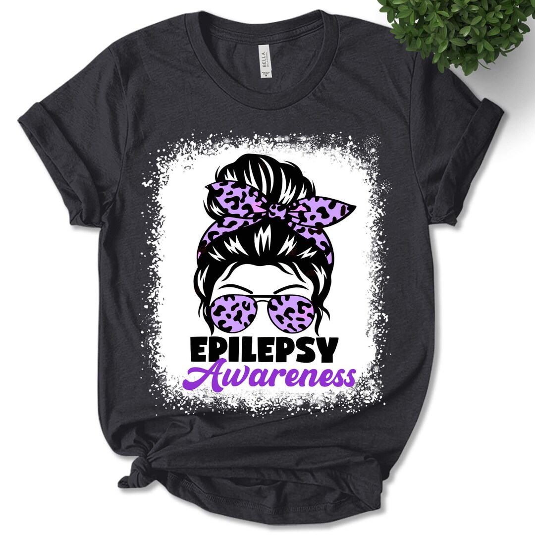 Epilepsy Awareness Shirt, Epilepsy Warrior Shirt,epilepsy Shirt ...