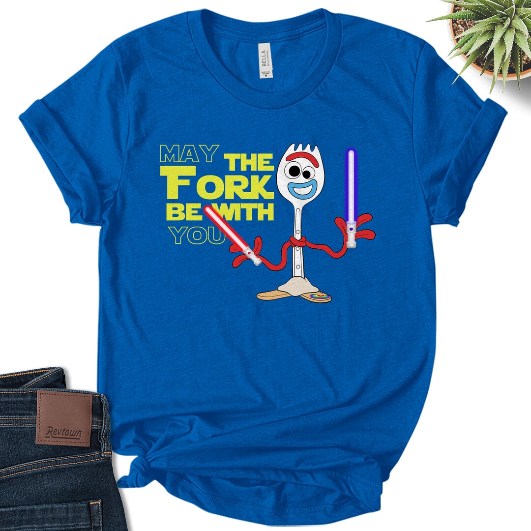 Funny Toy Story Forky May the Fork Be With You Star Wars Shirt, Galaxy ...