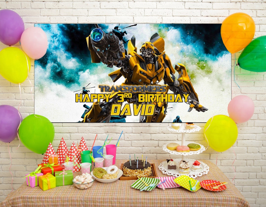 Bumblebee Backdrop, Bumblebee Banner, Bumblebee Prime Transformers ...