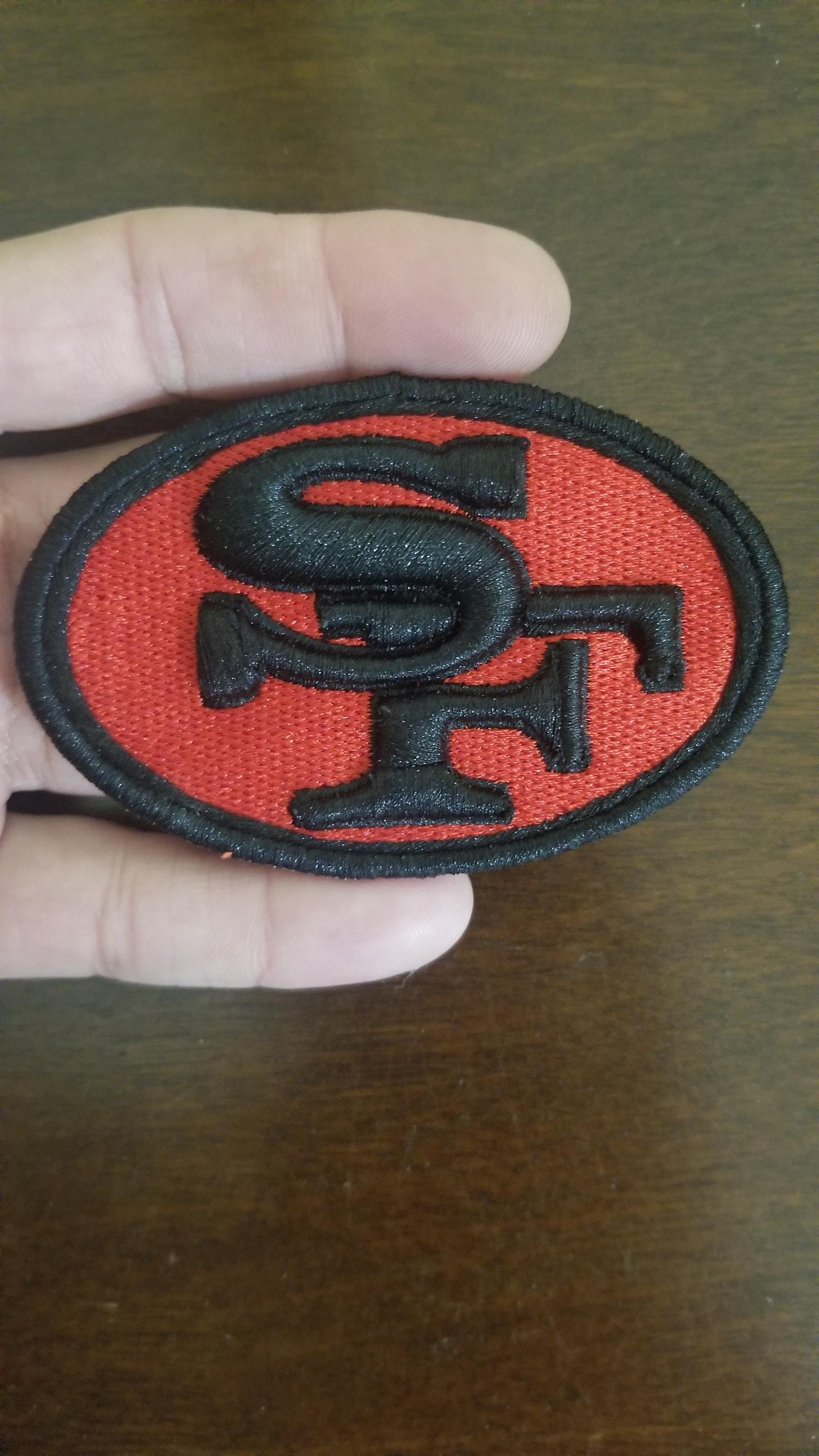49ers 3d Puff Patch Embroidered - Etsy