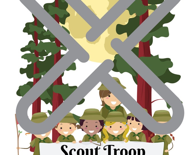 Girl Scout Take Action Troop Planner Badge Journey Editable Printable ...