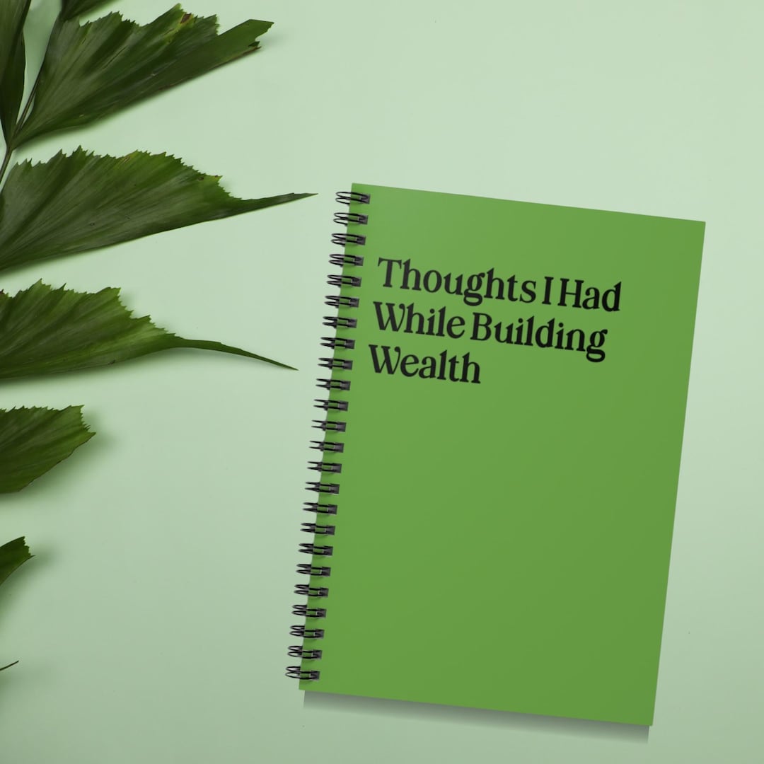 Green Wealth Money Notebook Budgeting Notebook for Entrepreneur Money ...