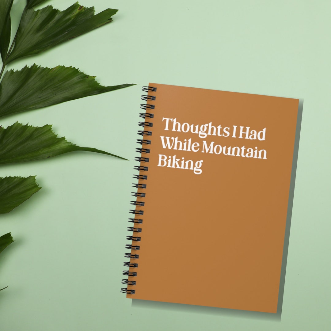 Brown Mountain Biking Journal Notebook for Mountain Biker Mom or ...