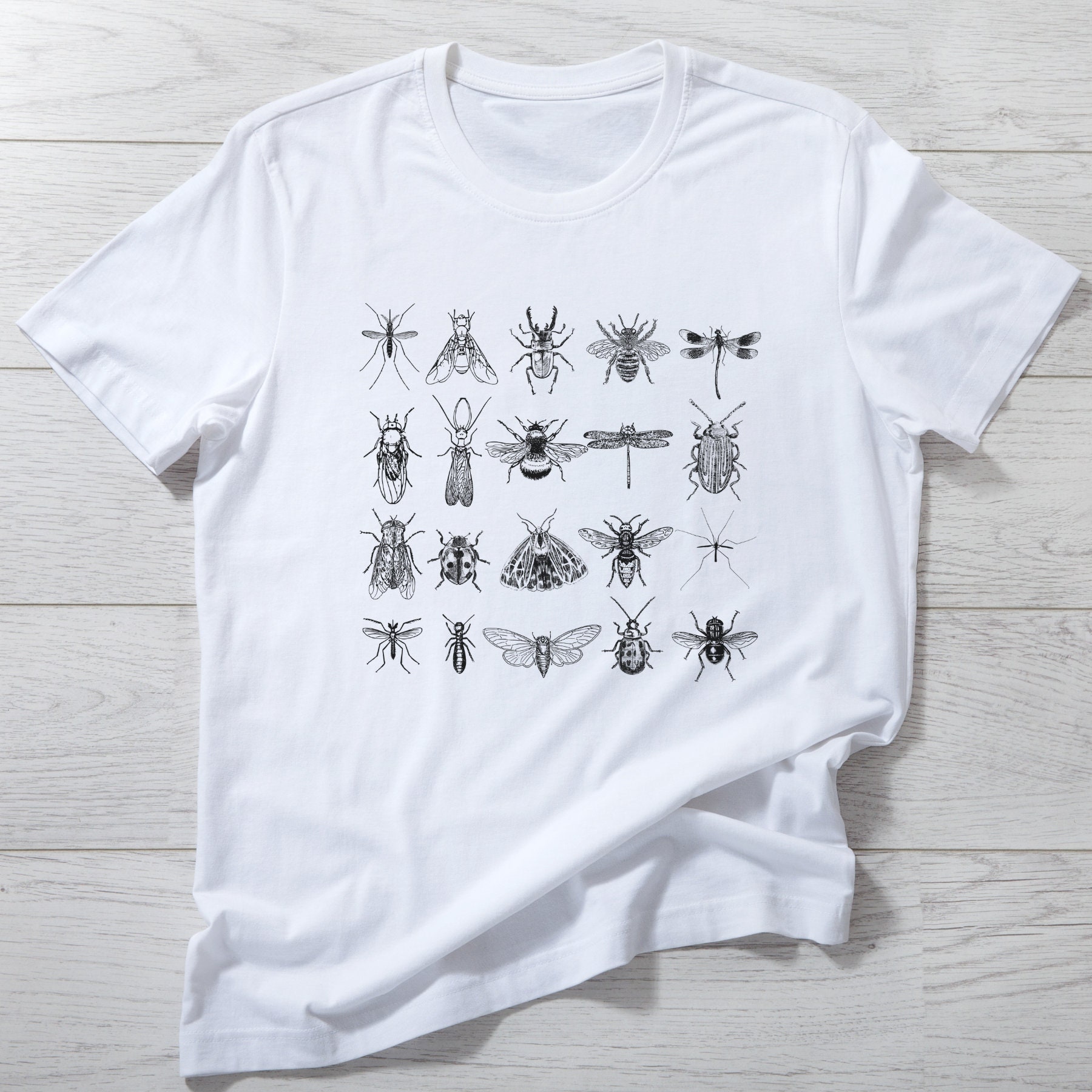 Insect Bug Shirt for Kids, Kids Size Bug Shirt, Insect Bug Art Gift ...