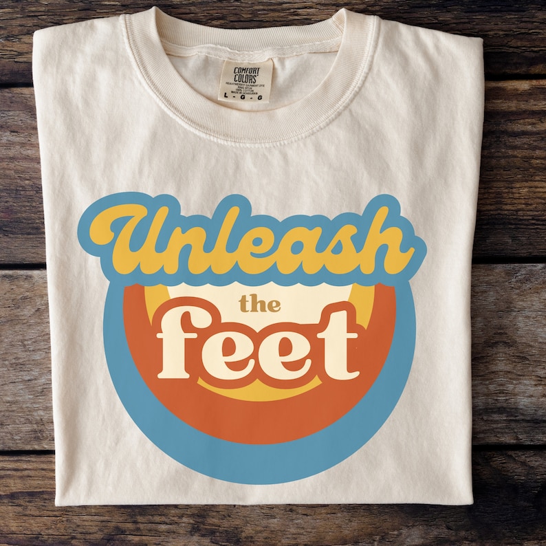 Unleash the Feet Tshirt, Comfort Colors Barefoot Shirt, Barefoot Lovers ...