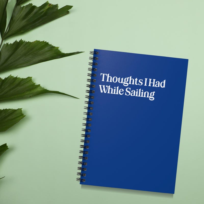 Sailing Log Book - Etsy