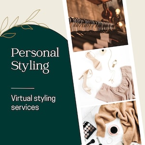 Virtual Personal Stylist Personal Shopping Styling Experience - Etsy