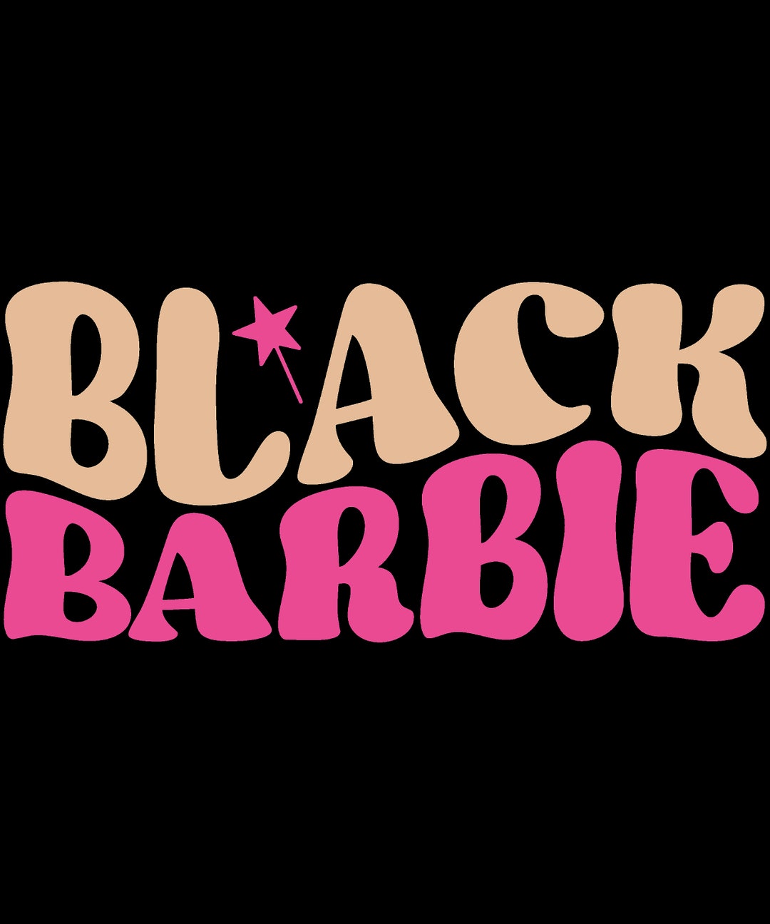 Retro Black Barbie - Etsy