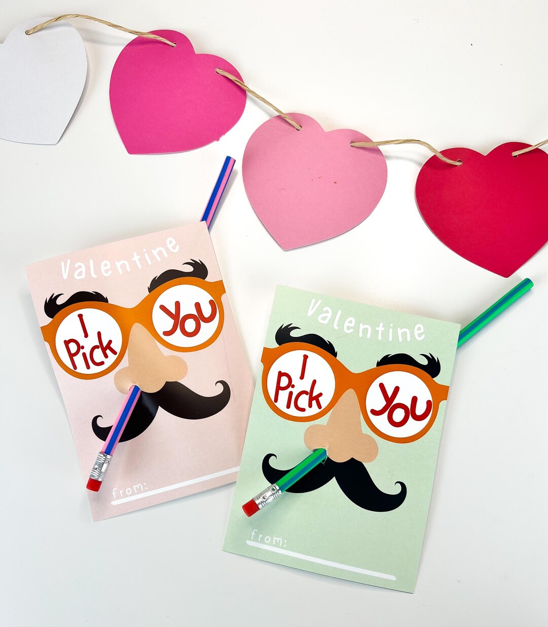I Pick You Valentine Card, Funny Nose Picking Valentines, Printable ...