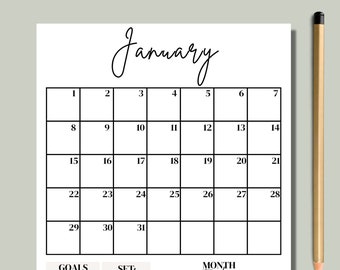 2023 New Years Goal Setting Planner Printable Bundle in 10 - Etsy