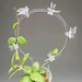 Clear Acrylic Hoop Trellis | Climbing Plants Support - Etsy