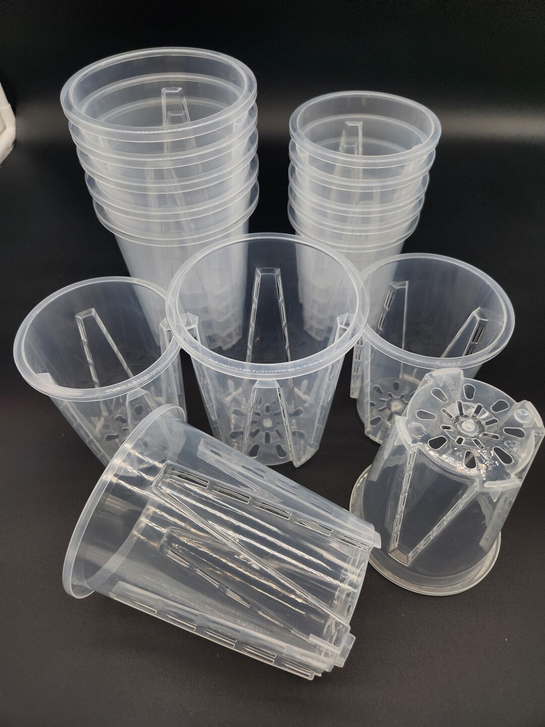 Clear Slotted Air Vent Pots - Etsy
