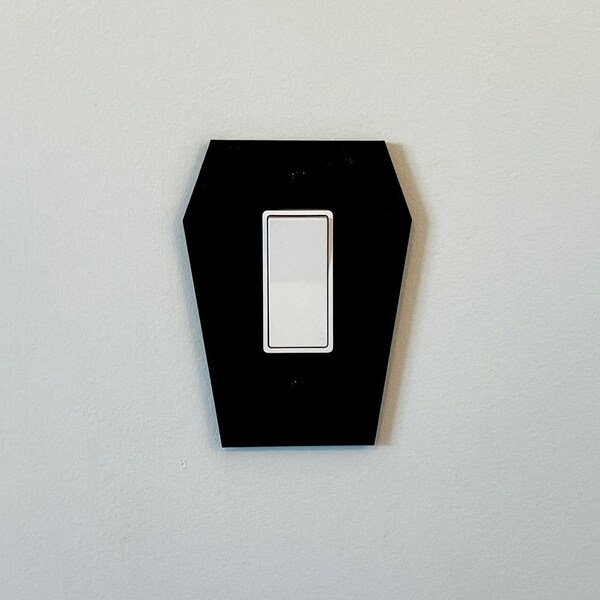 Plastic Coffin Light Switch - Etsy