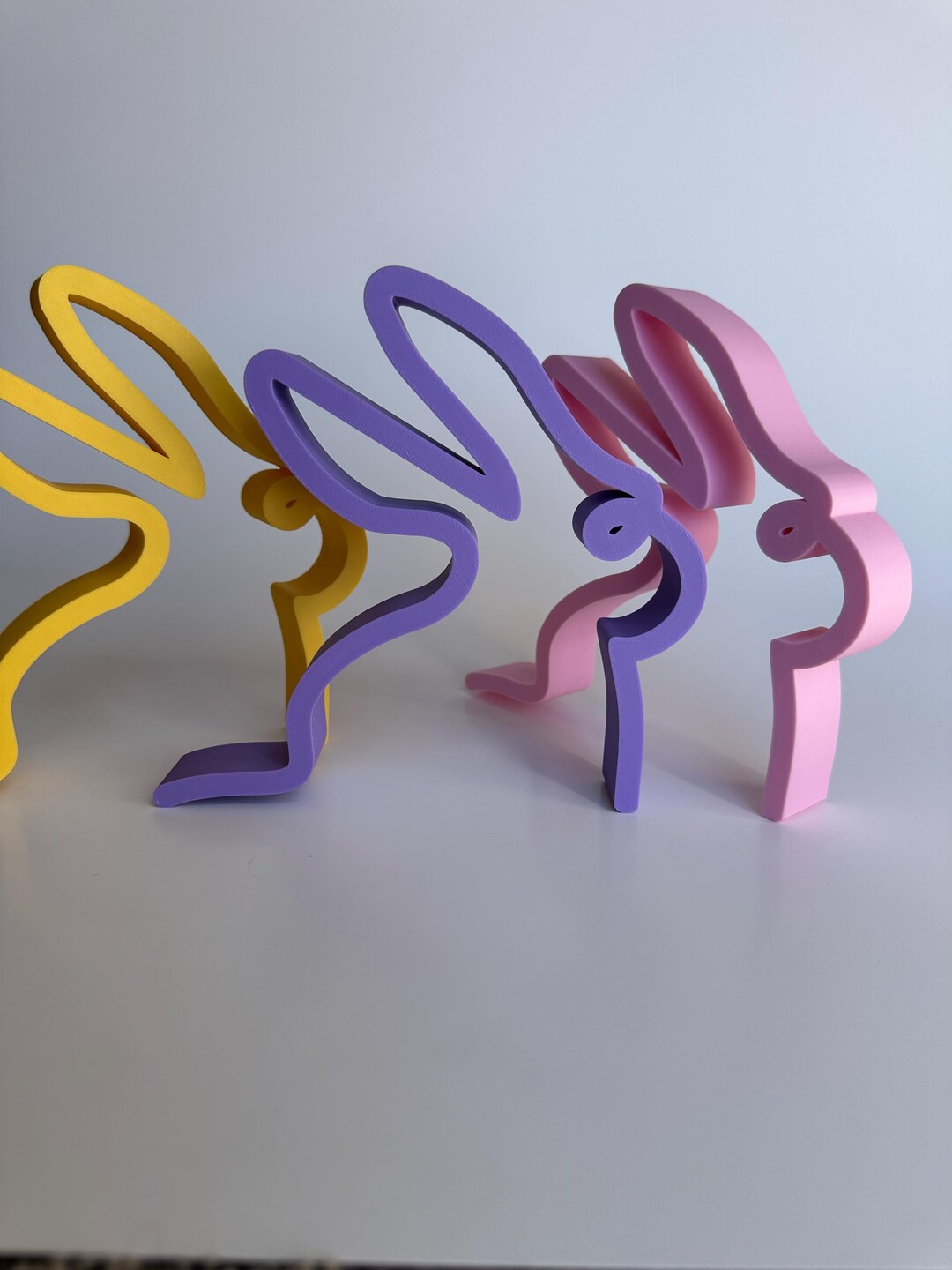 Easter Bunny Line Art | Cute Spring Bunny | Perfect Easter Decor ...