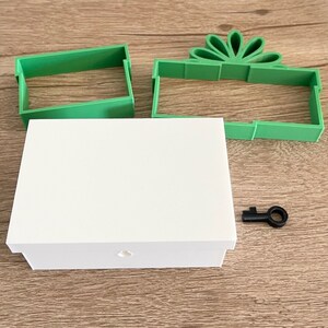 Cute 3D Printed Lockable Gift Card Present / Christmas Present Box ...