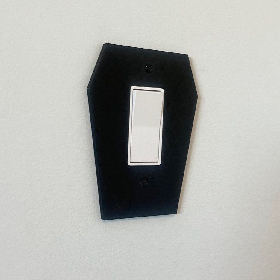 Coffin Shaped Light Switch Cover Plate - Etsy