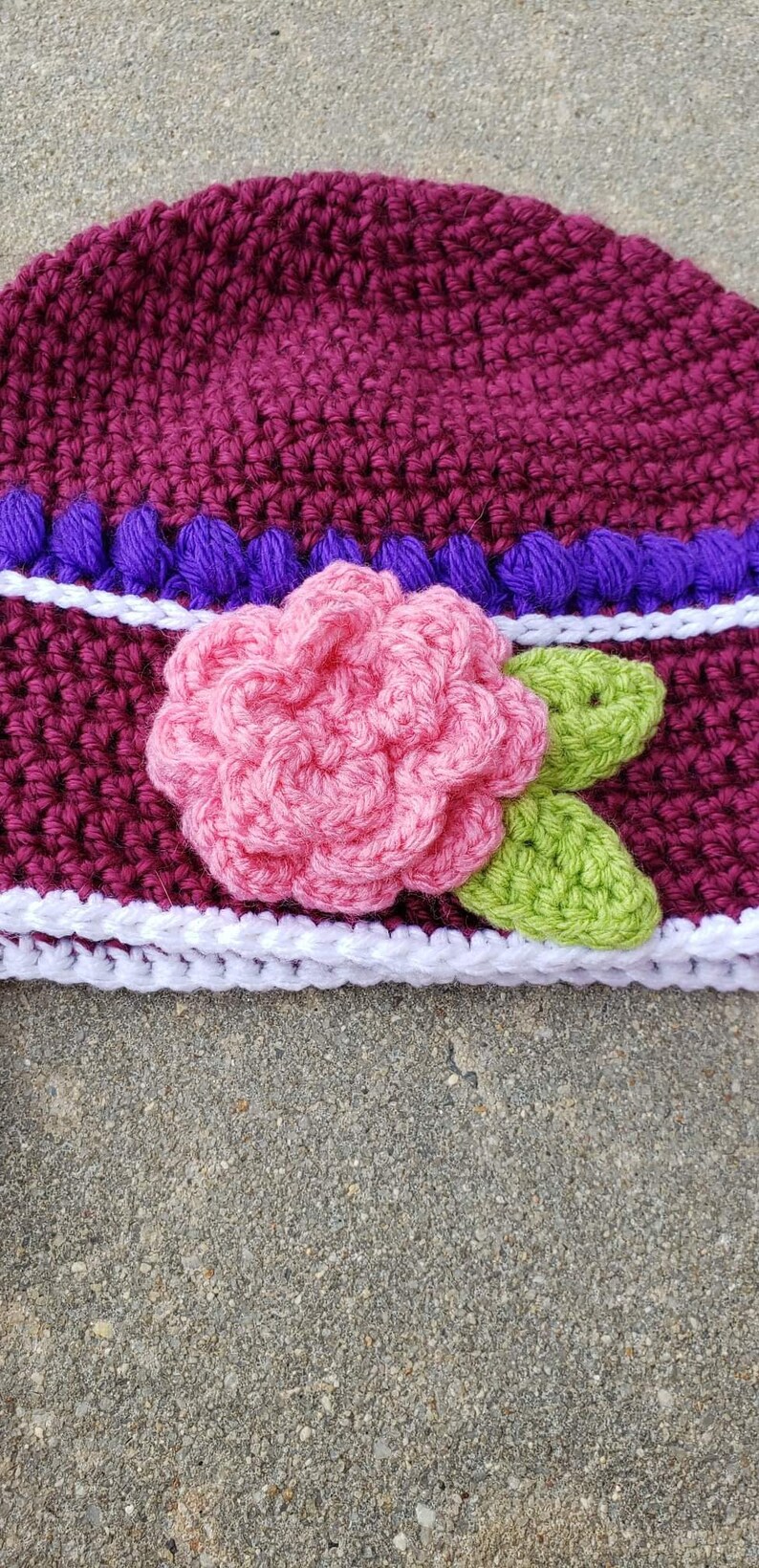 Crochet Princess Hat, Custom Kids Crochet Fairytale Princess Hat, Made ...