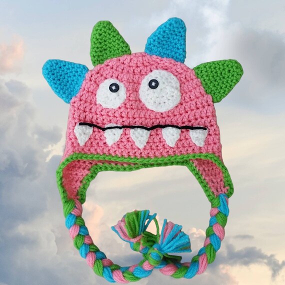 Pink Monster Hats
