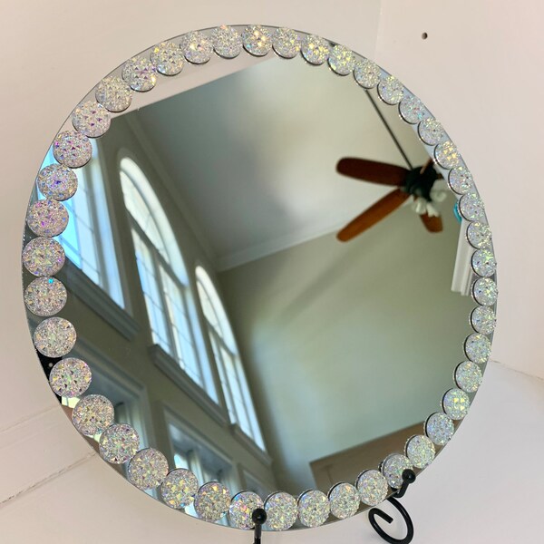 Jeweled Mirror - Etsy