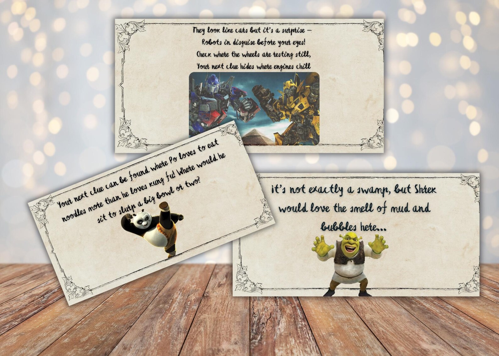 Universal Studios Scavenger Hunt Printable | Editable Trip Reveal Clues ...