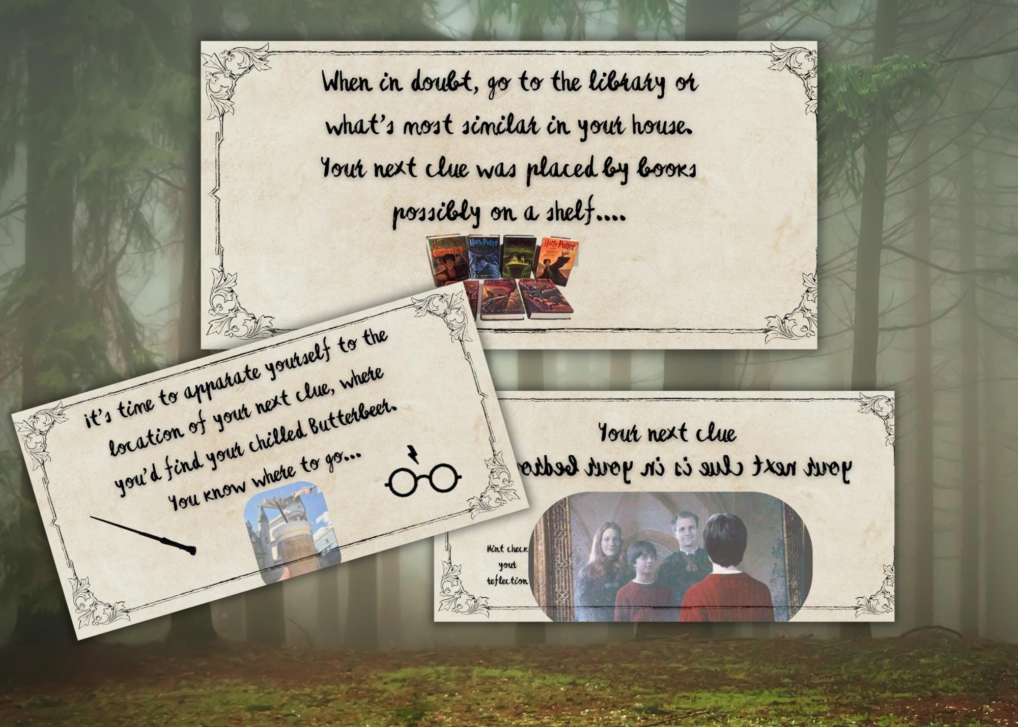 Universal Studios Scavenger Hunt Printable | Editable Trip Reveal Clues ...