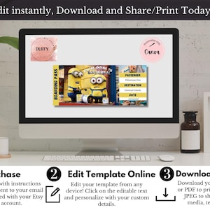 Minions Universal Studios Surprise Ticket, Theme Park Surprise ...