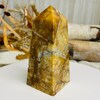 3 1/8 Banded Rootbeer Calcite Pyramid - Etsy