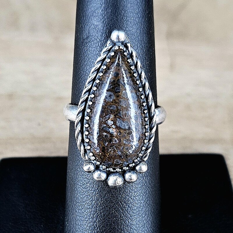 Dinosaur Bone Ring - Etsy