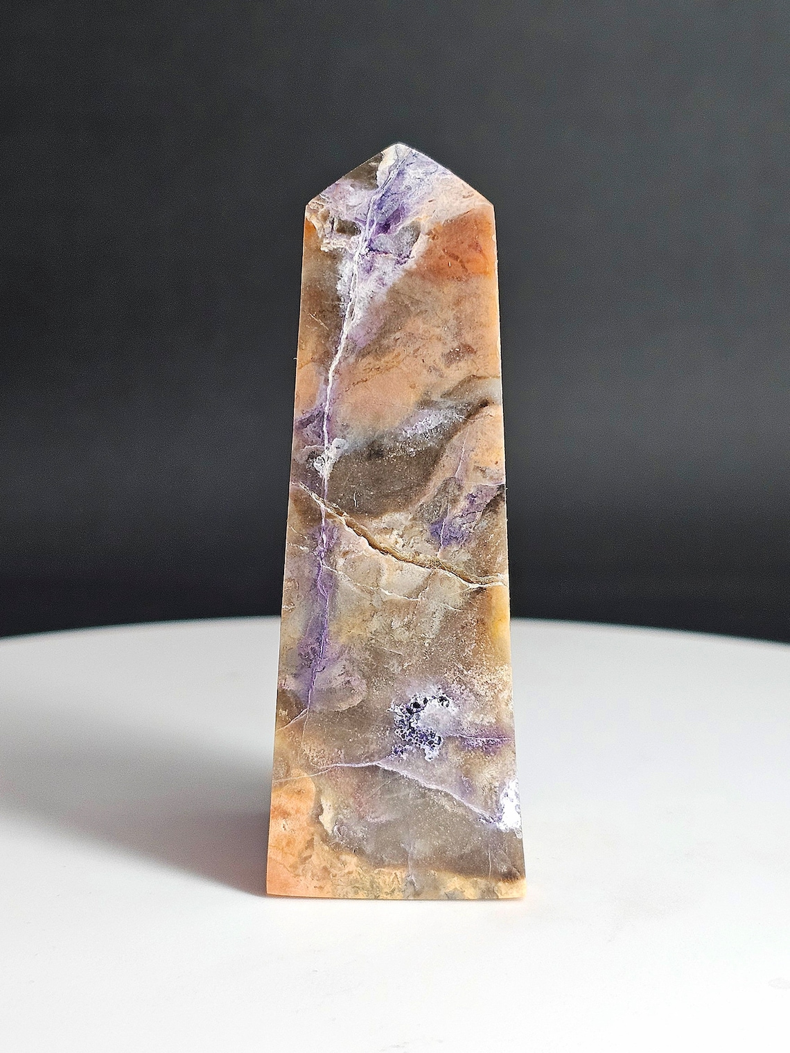 80mm Rare, Unique, Tiffany Stone Tower - Etsy Canada