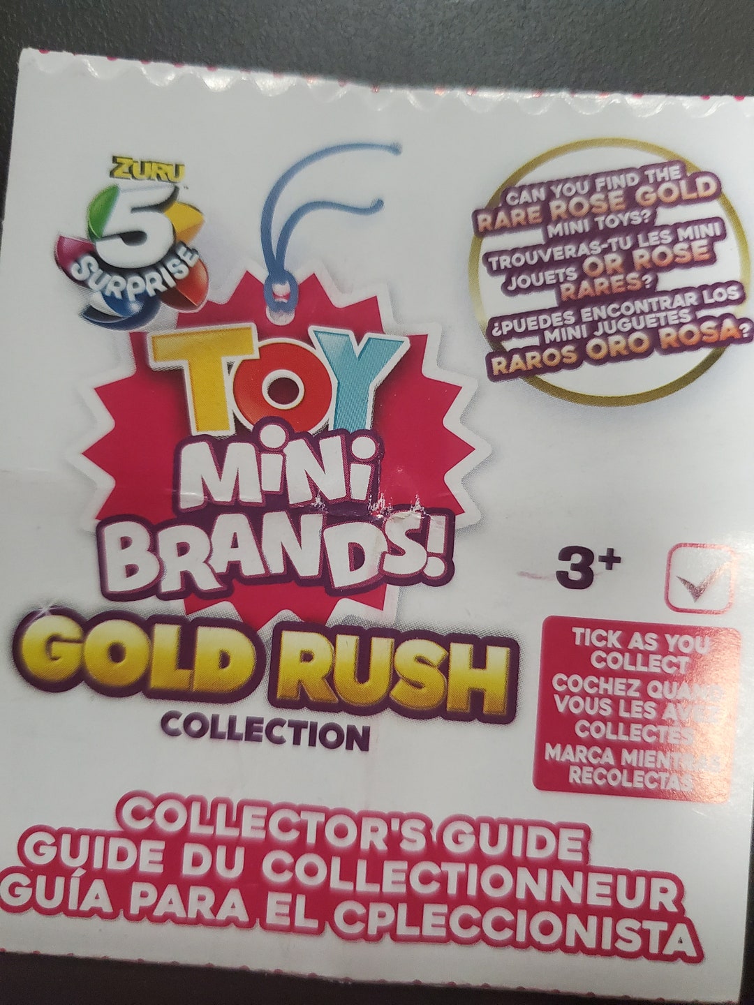 Toy Mini Brands Gold Rush - Etsy