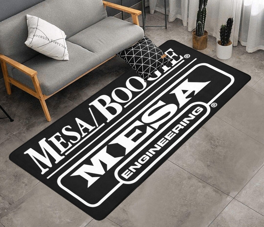 Mesa Boogie Area Rug With Black Binding - Etsy