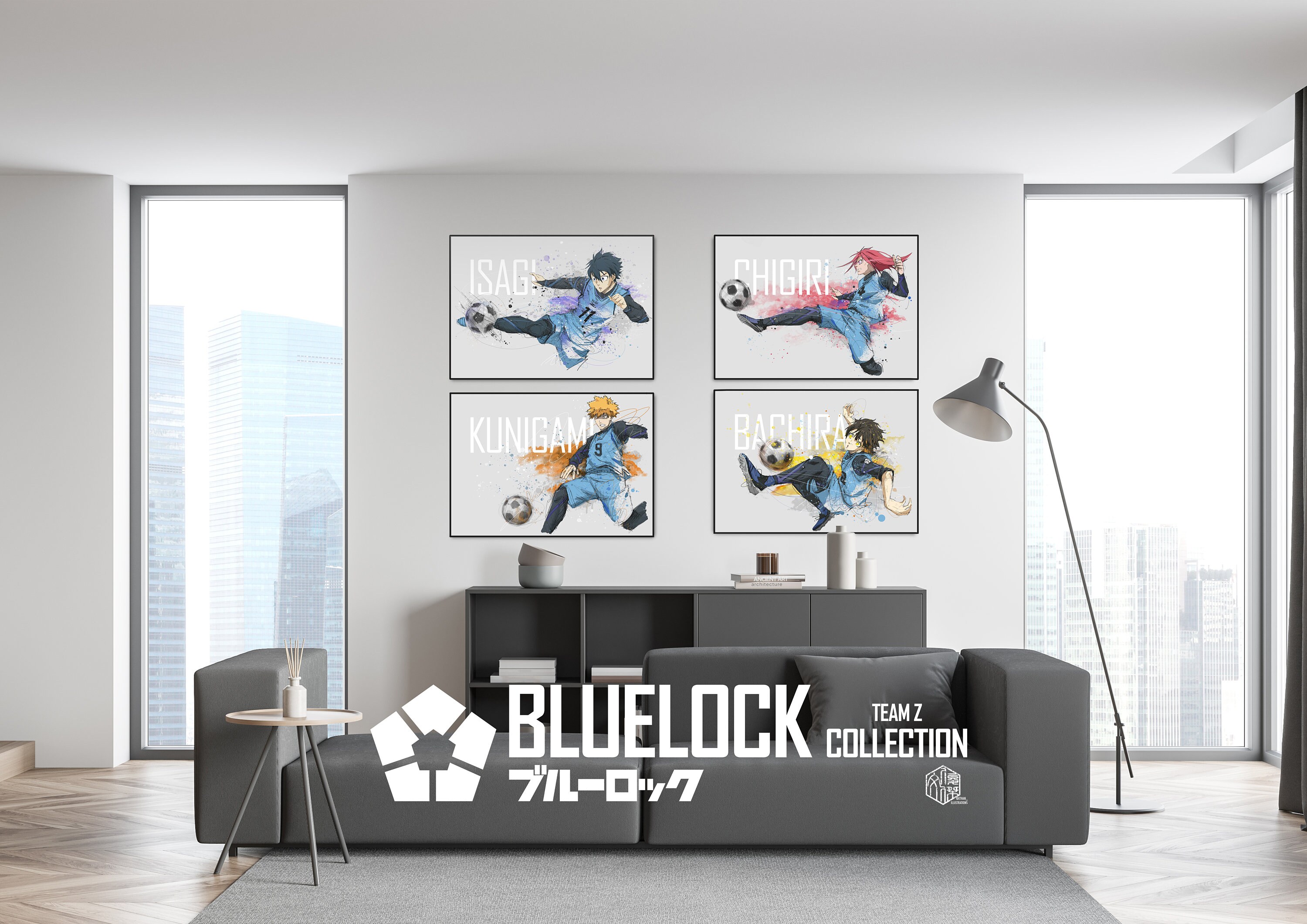 Bluelock Bachira - Team Z Collection - Etsy UK