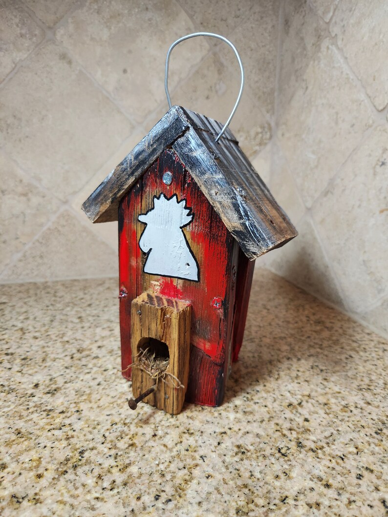 Small Barn Birdhouse - Etsy