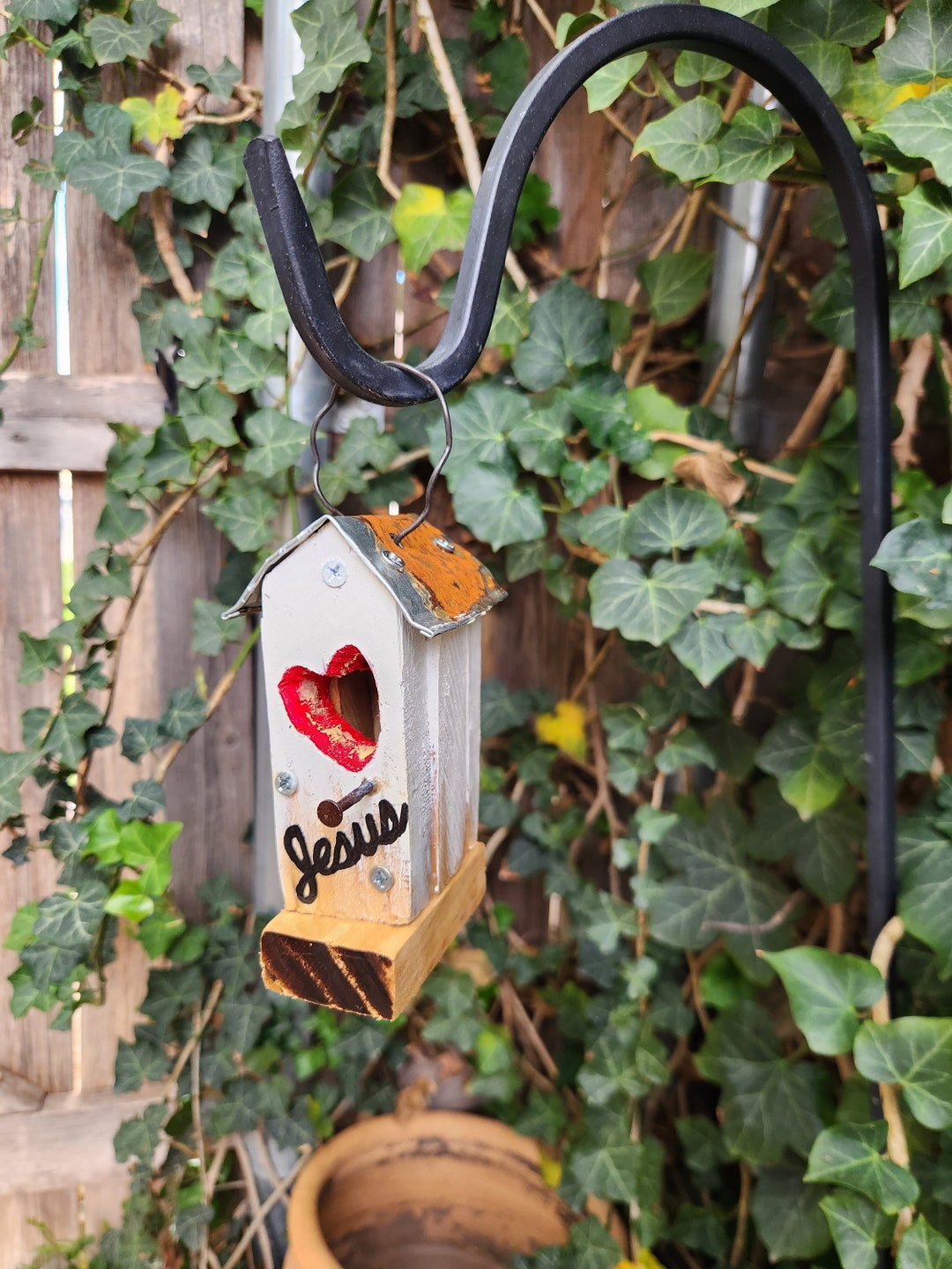Miniature Father's Day Gift Rustic Birdhouse - Etsy