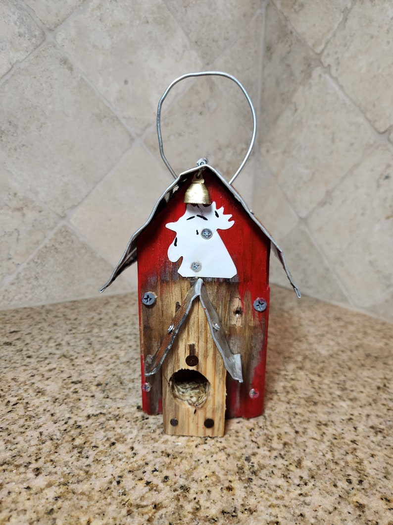 Small Rustic Barn Birdhouse - Etsy
