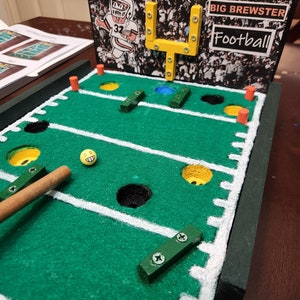 Miniature Indoor Golf Football Cornhole Putting Game - Etsy