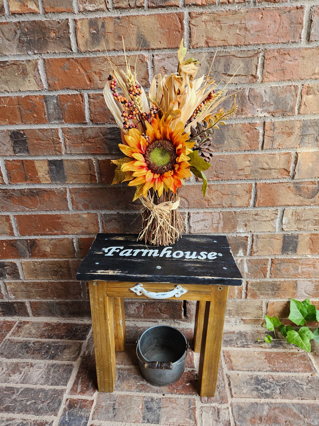 Small Miniature Rustic Farmhouse Table - Etsy