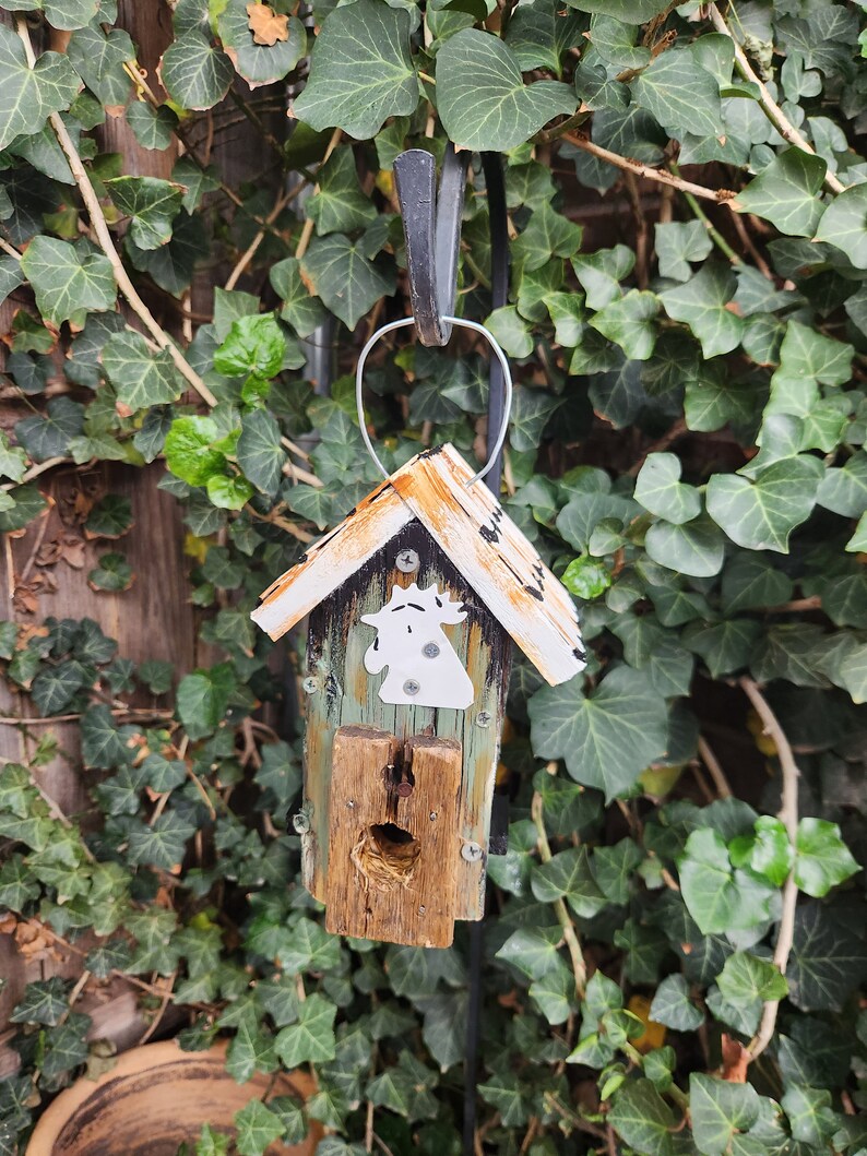 Rustic Small Barn Birdhouse - Etsy