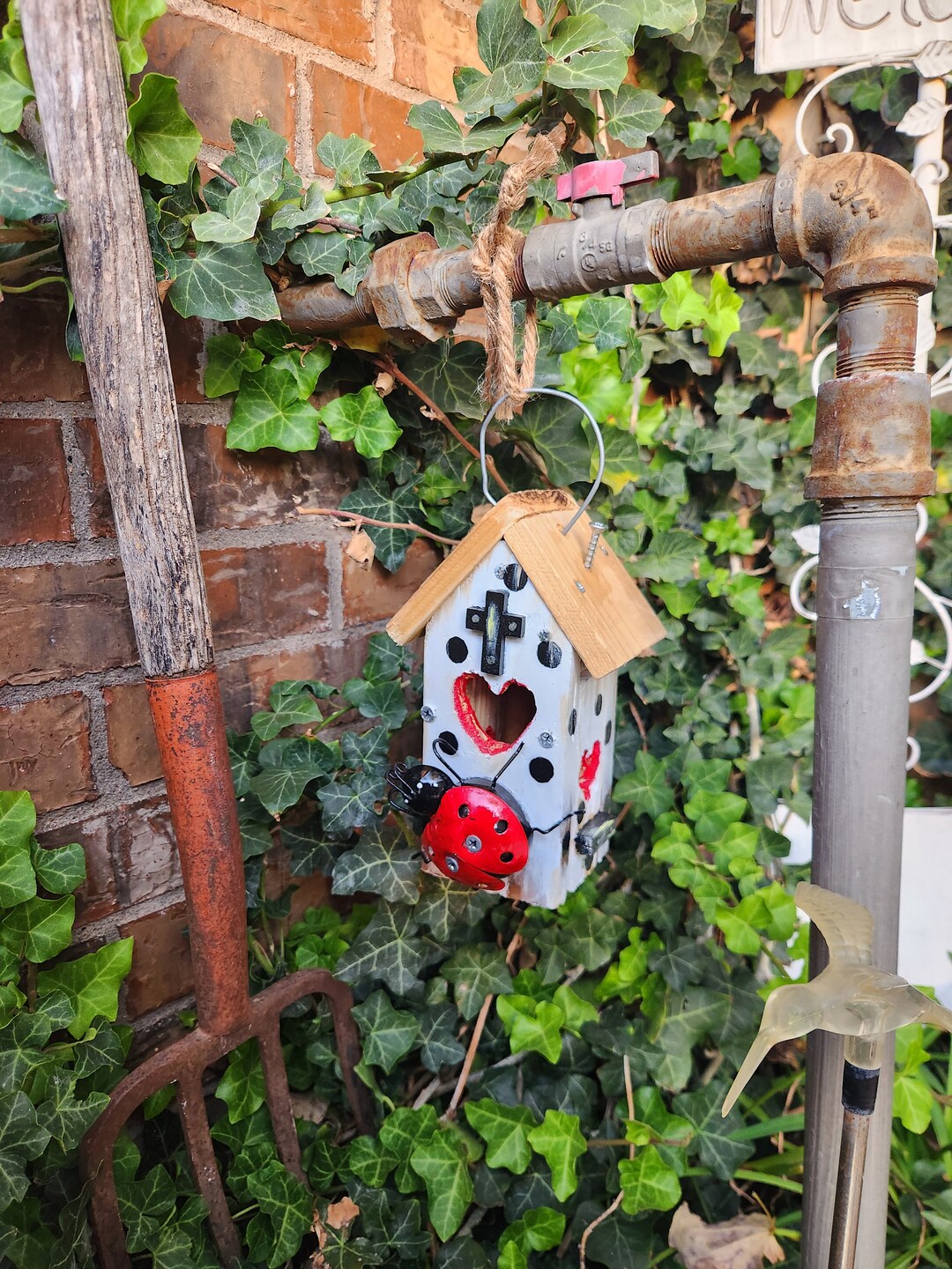 Small Rustic Barn Birdhouse - Etsy