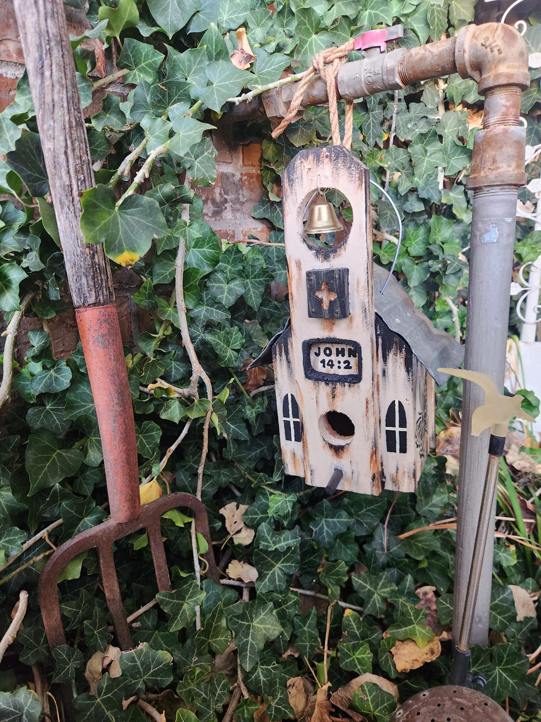 Rustic Gothic Church Birdhouse - Etsy