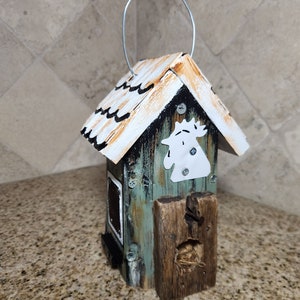 Rustic Small Barn Birdhouse - Etsy