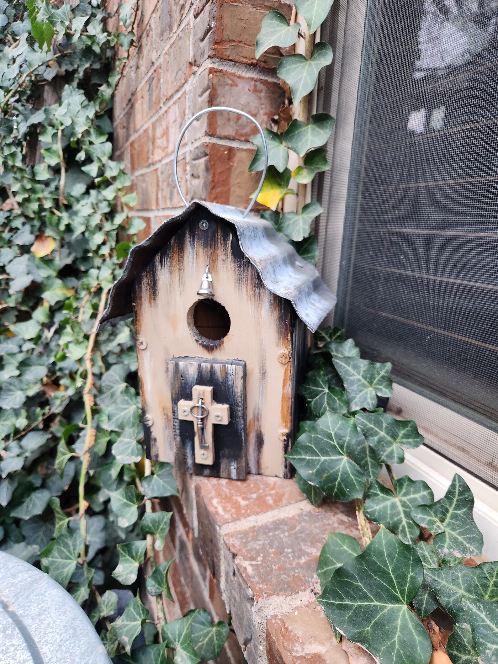 Rustic Gothic Church Birdhouse - Etsy