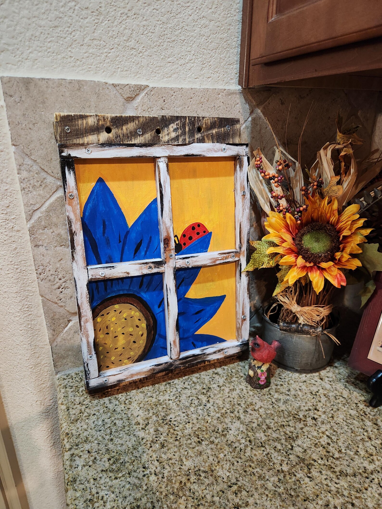 Barn Farmhouse Window Wall Painting - Etsy