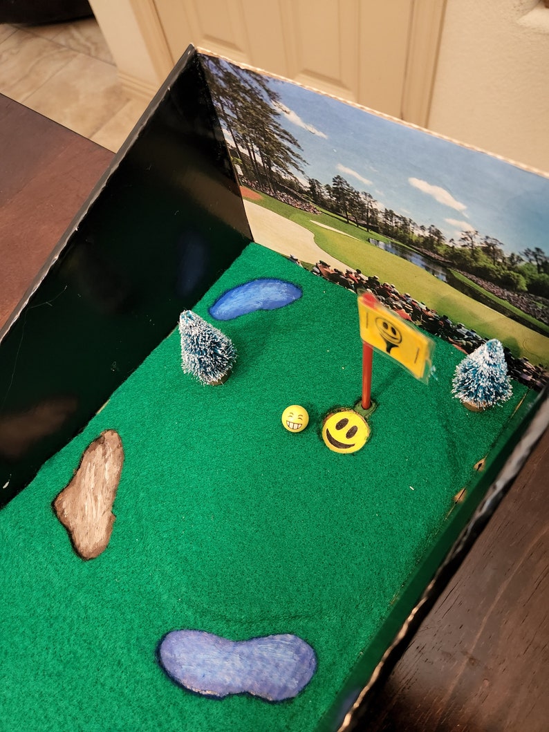 Cornhole Miniature Golf Putting Family Game - Etsy