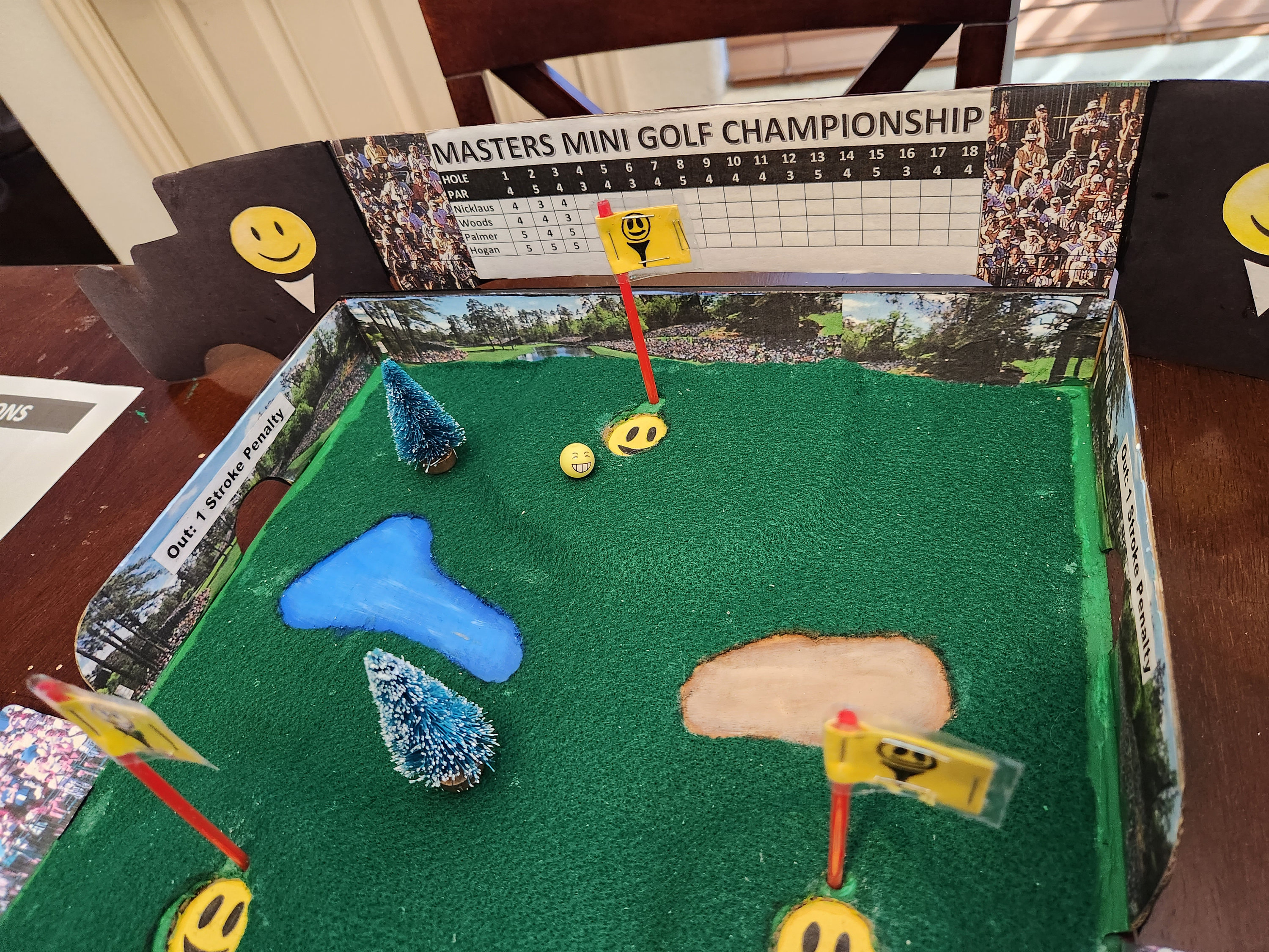 Miniature Golf Putting Family Game - Etsy